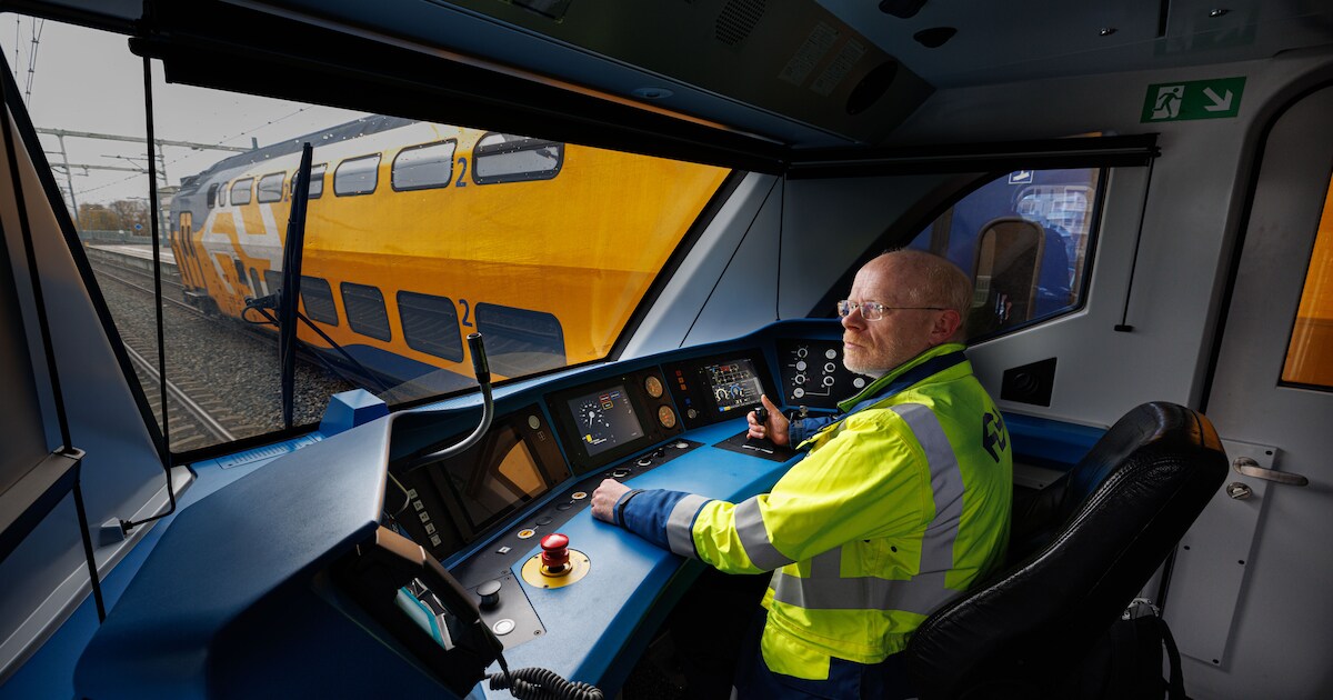 Bijna helft machinisten heeft regelmatig ruis in oor na treinrit: ‘Geef ...