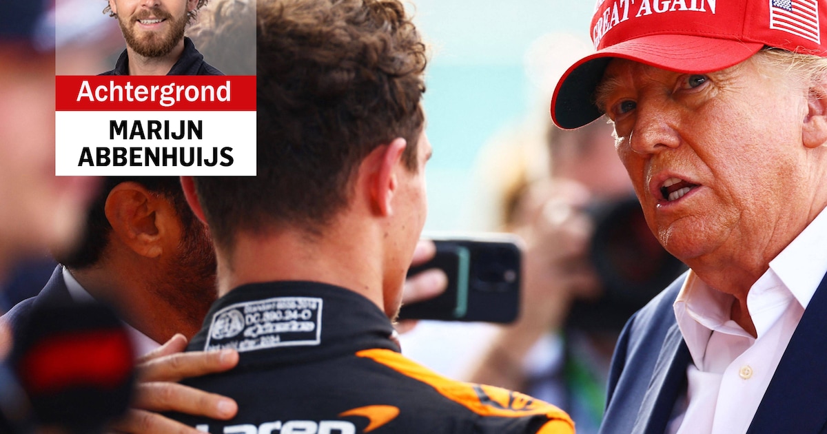 In de paddock | Trump kon zichzelf aan de hand van de Formule 1 ...