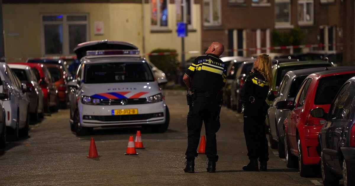 Woning beschoten in de Transvaalstraat, schutter ten val met scooter ...