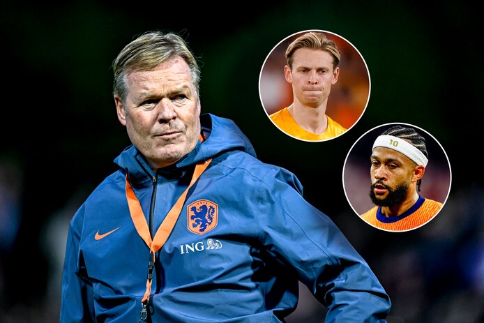 Ronald Koeman over voorselectie Oranje: ‘Alleen spelers die volledig ...