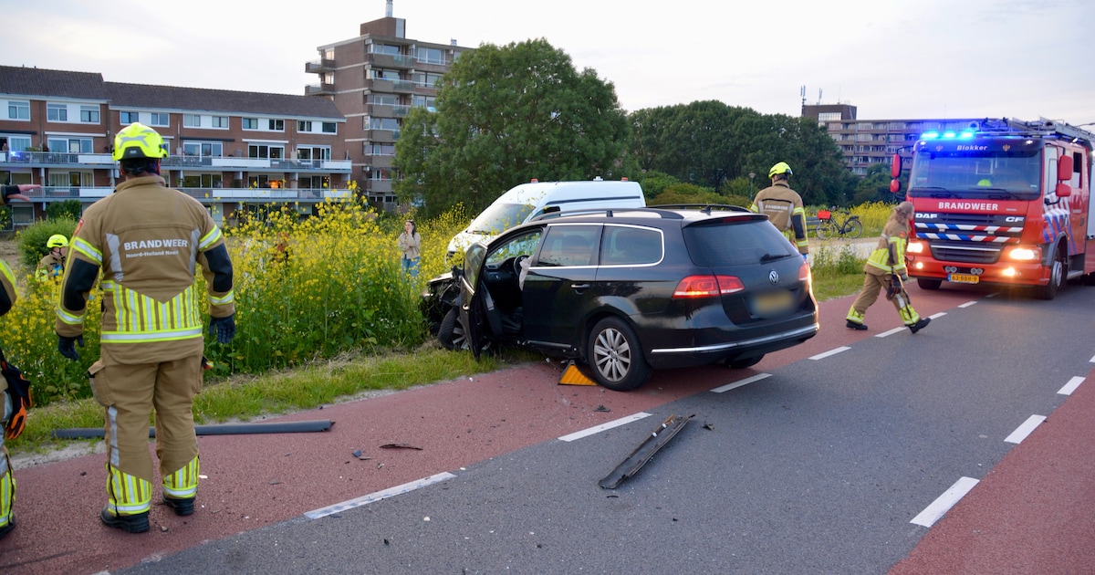 Dronken bestuurder (48) aangehouden na frontale botsing in Hoorn ...