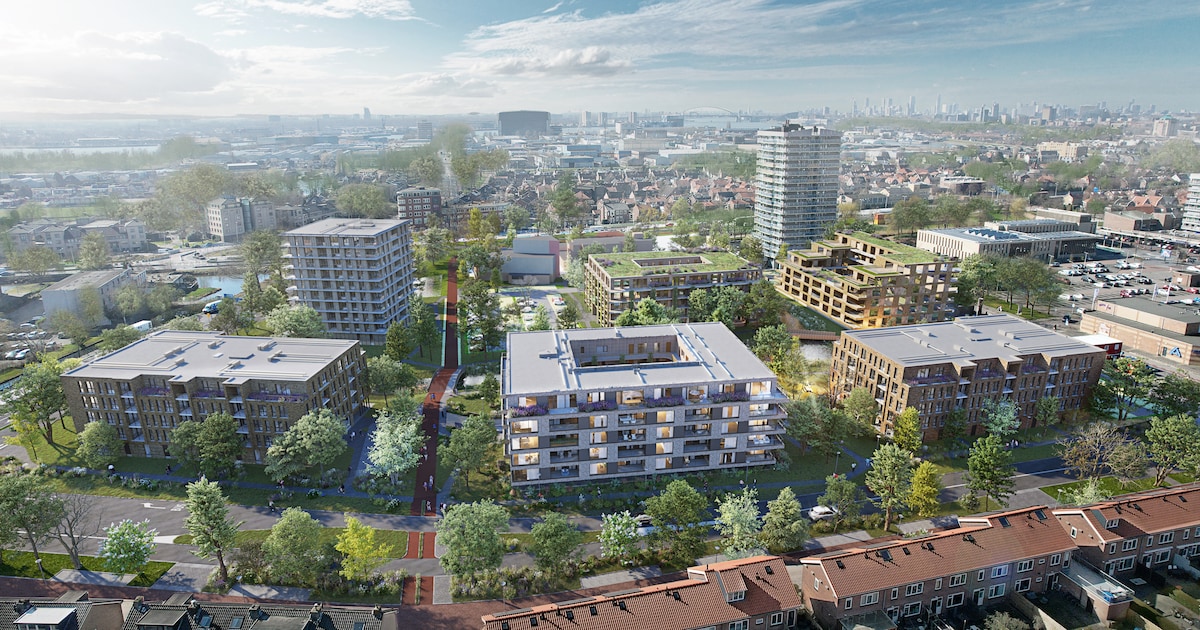 Krimpen groeit door, met duurzame nieuwbouw in Centrum Zuid: veel groen ...