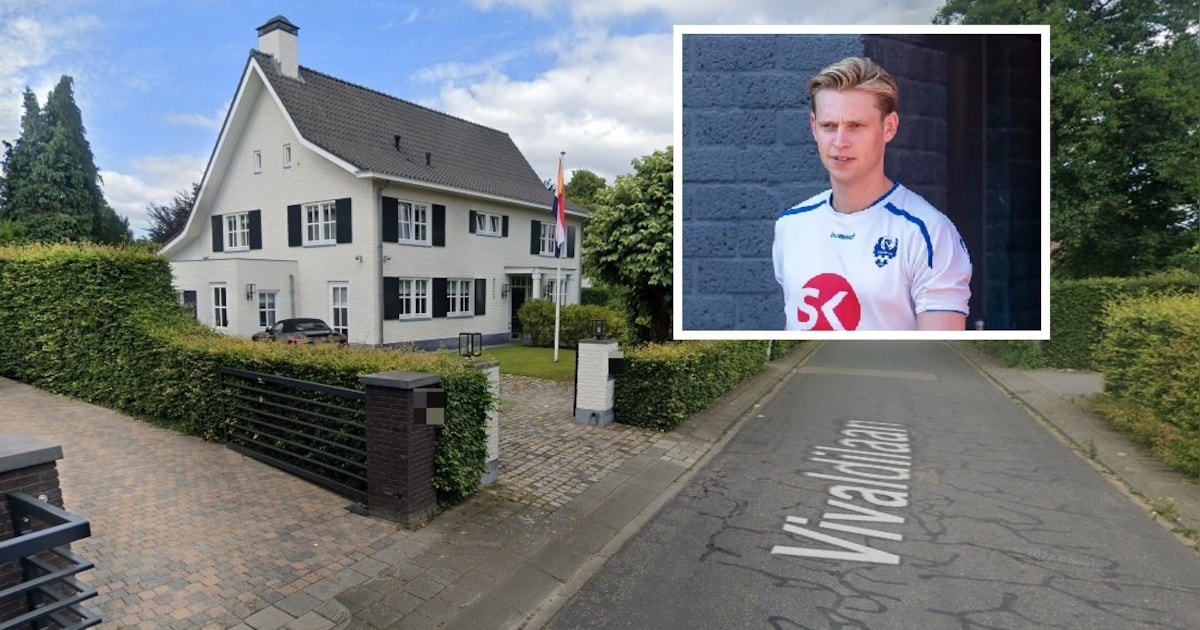 Dit is de nieuwe villa van Frenkie de Jong, met negen kamers en enorme ...