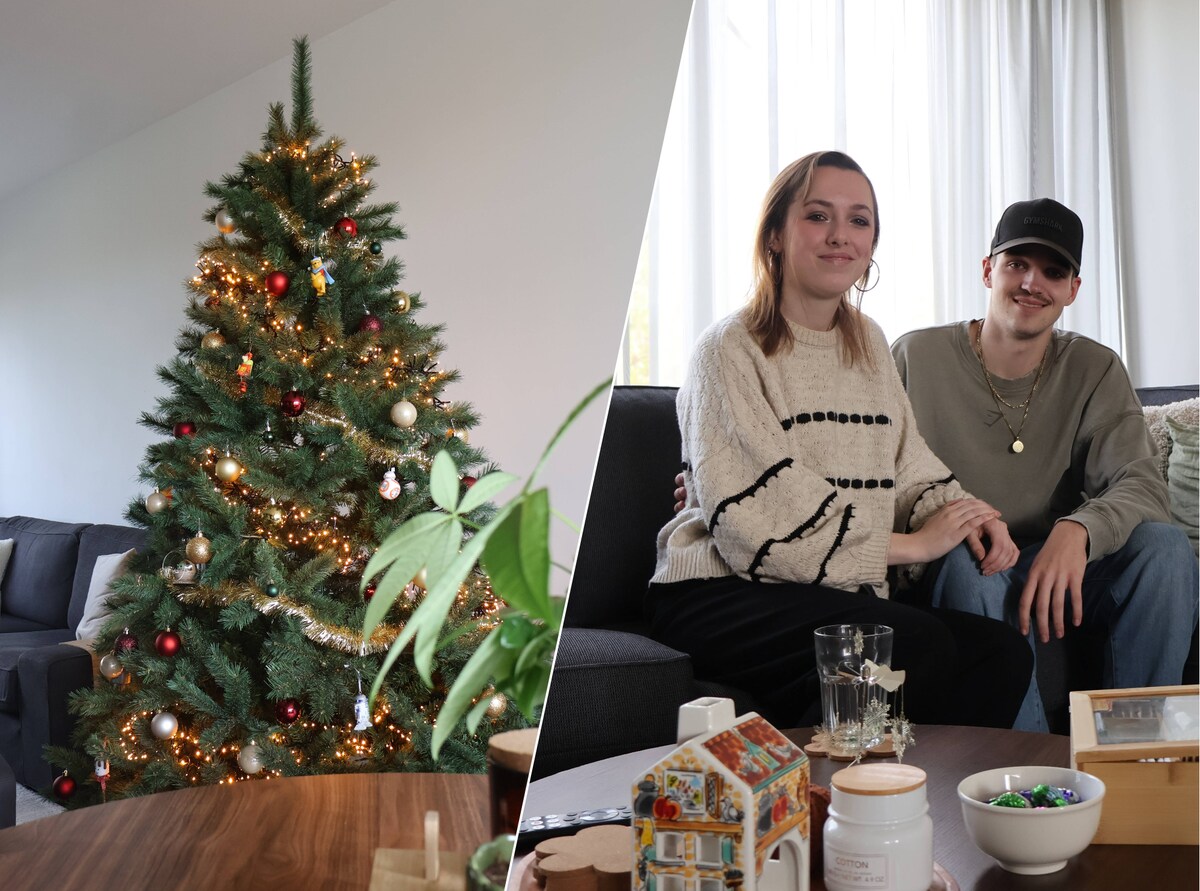 Het wordt de eerste kerst van Brenda en Alex in hun eigen huis en dat ...