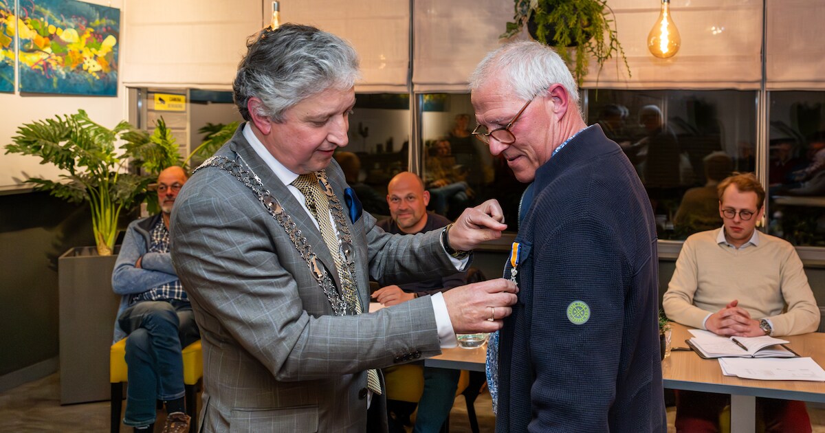 Stolwijkse vrijwilliger Piet Verburg geëerd met koninklijke ...