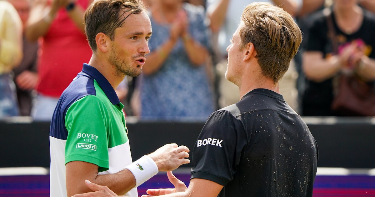 Daniil Medvedev ook deze zomer te bewonderen in Rosmalen | Sport | AD.nl