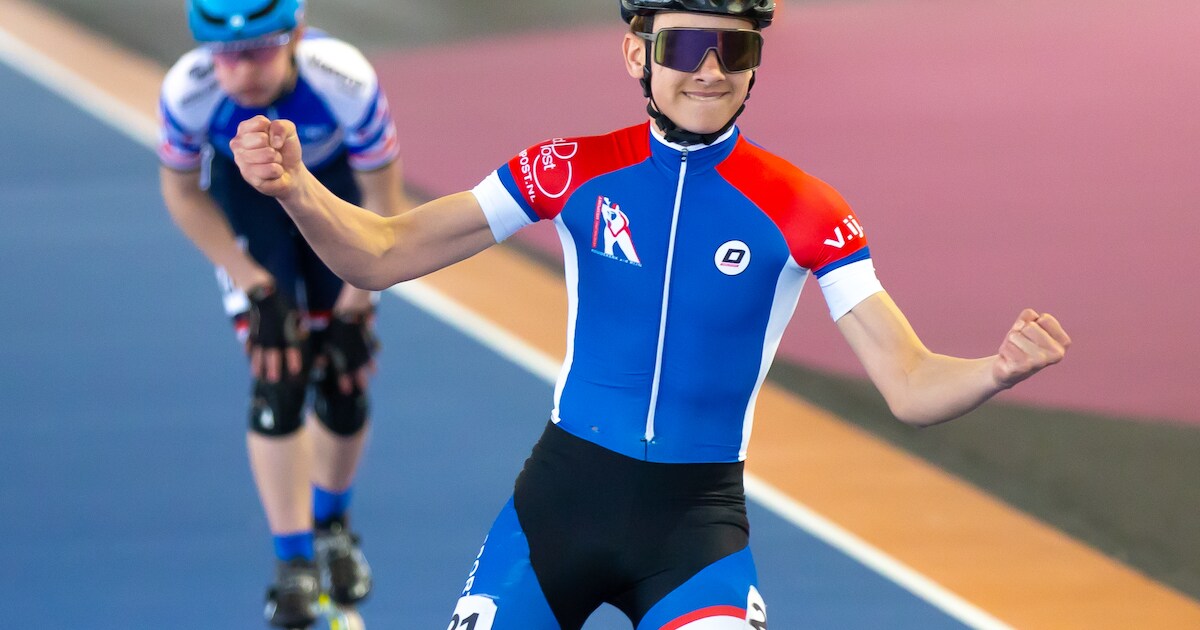 Stan (15) won twee keer en staat nu aan de start van de eerste ...