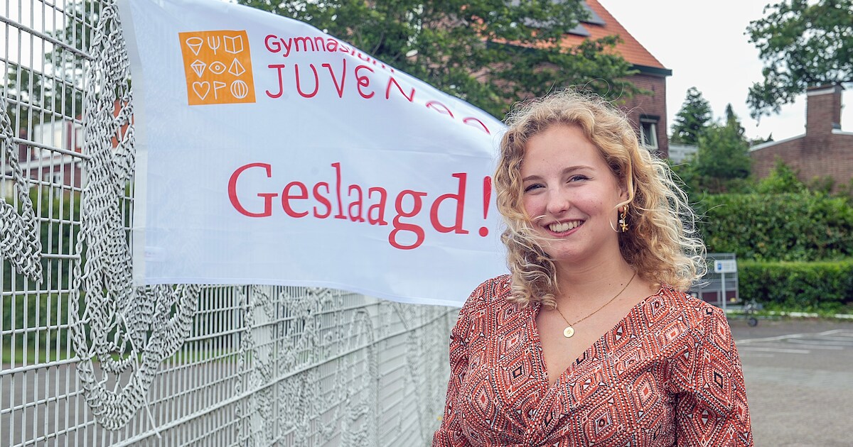 Robin (18) deed eindexamen in dertien vakken en slaagt: ‘Ik heb al een ...