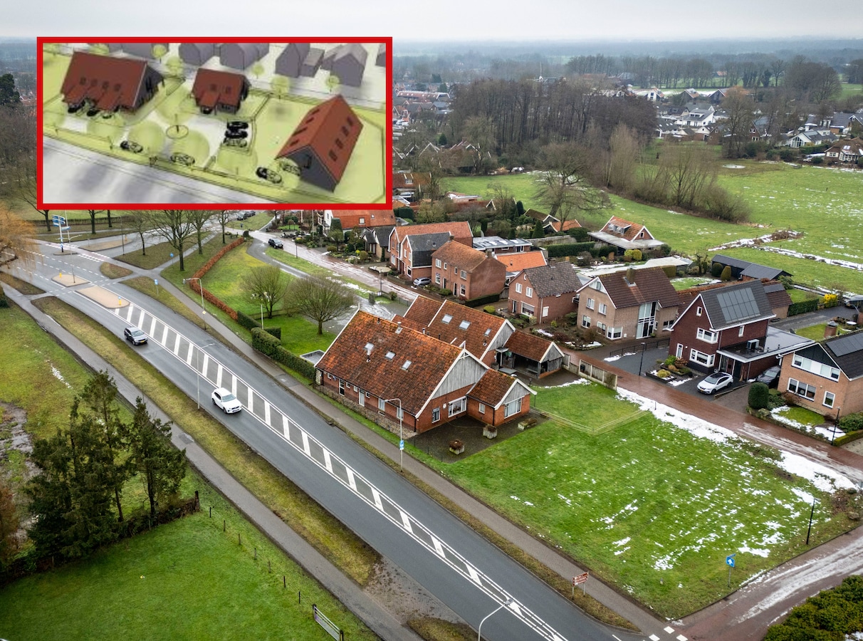 Bouwplannen: zeven nieuwe huizen in Saasveld en woningen op bijzonder ...