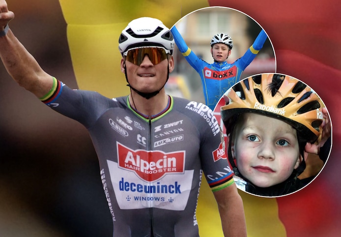 Terug naar de Belgische tienerjaren van Mathieu van der Poel: ‘Hij is ...