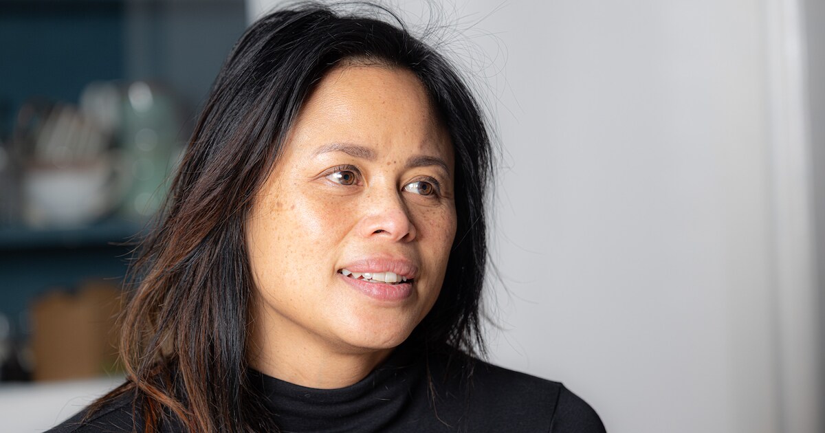 Korrelige babyfoto’s, daar moet Christine (44) het mee doen: ‘Ik draag ...