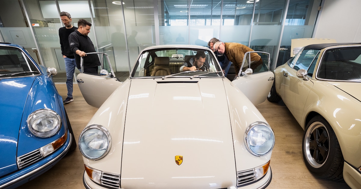 Pionierswerk in Helmond strandt: klassieke Porsches met elektrische ...