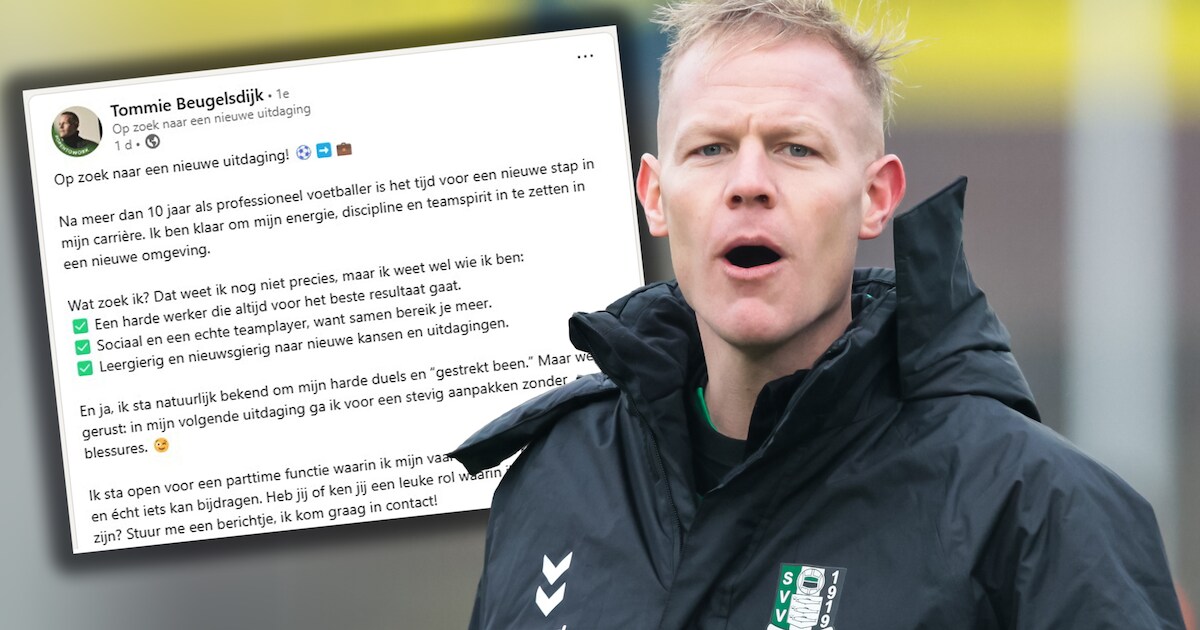 Open sollicitatie Beugelsdijk krijgt tientallen reacties: ‘Voor Tommie ...
