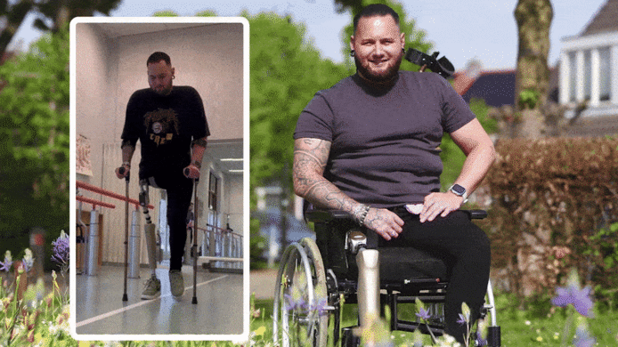 Onbeschrijflijke pijn, wekenlange coma, maar Jermaine is positief: ‘Het ...