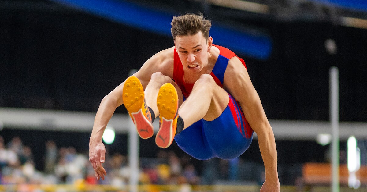 Fabian Biondina mist op paar centimeter tweede goud bij NK indoor ...