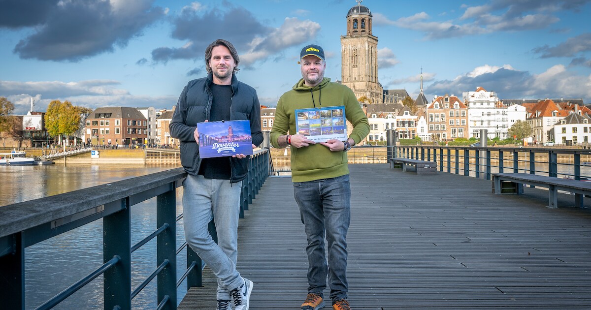 Uitgever van de boerinnenkalender en stadsfotograaf komen met Deventer ...