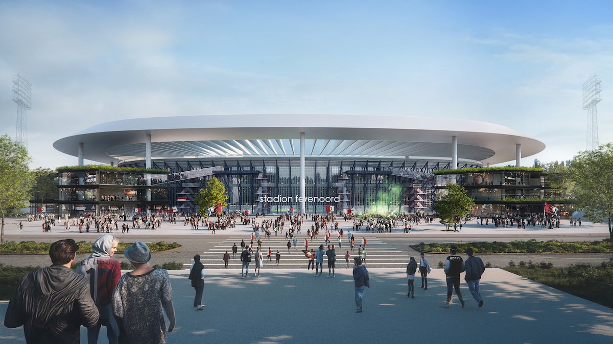 Dit is het nieuwe plan voor De Kuip: ‘Supermodern stadion met de ziel ...