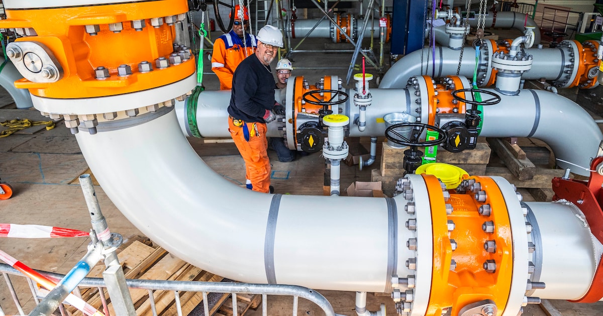 Pompstation Delft stuwt heet water tussen Rotterdamse haven en Den Haag ...