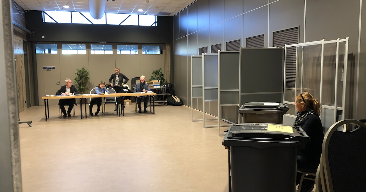 Stemmers in Vorstenbosch zijn er al vroeg bij: ‘fijn als het geweest is ...