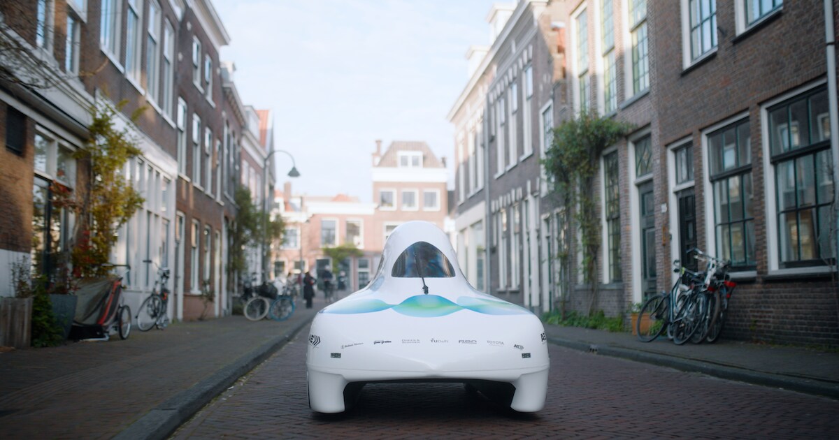 Autootje op waterstof heeft bereik van ruim 2000 kilometer: ‘In 2050 ...