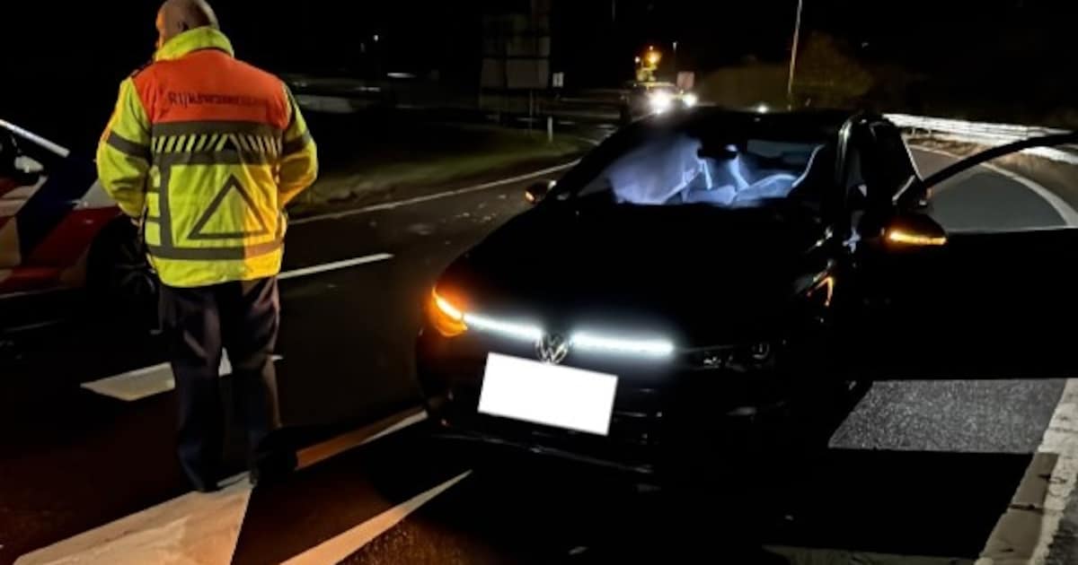 Achtervolging op A2 tussen Best en Boxtel eindigt in crash, inzittenden ...