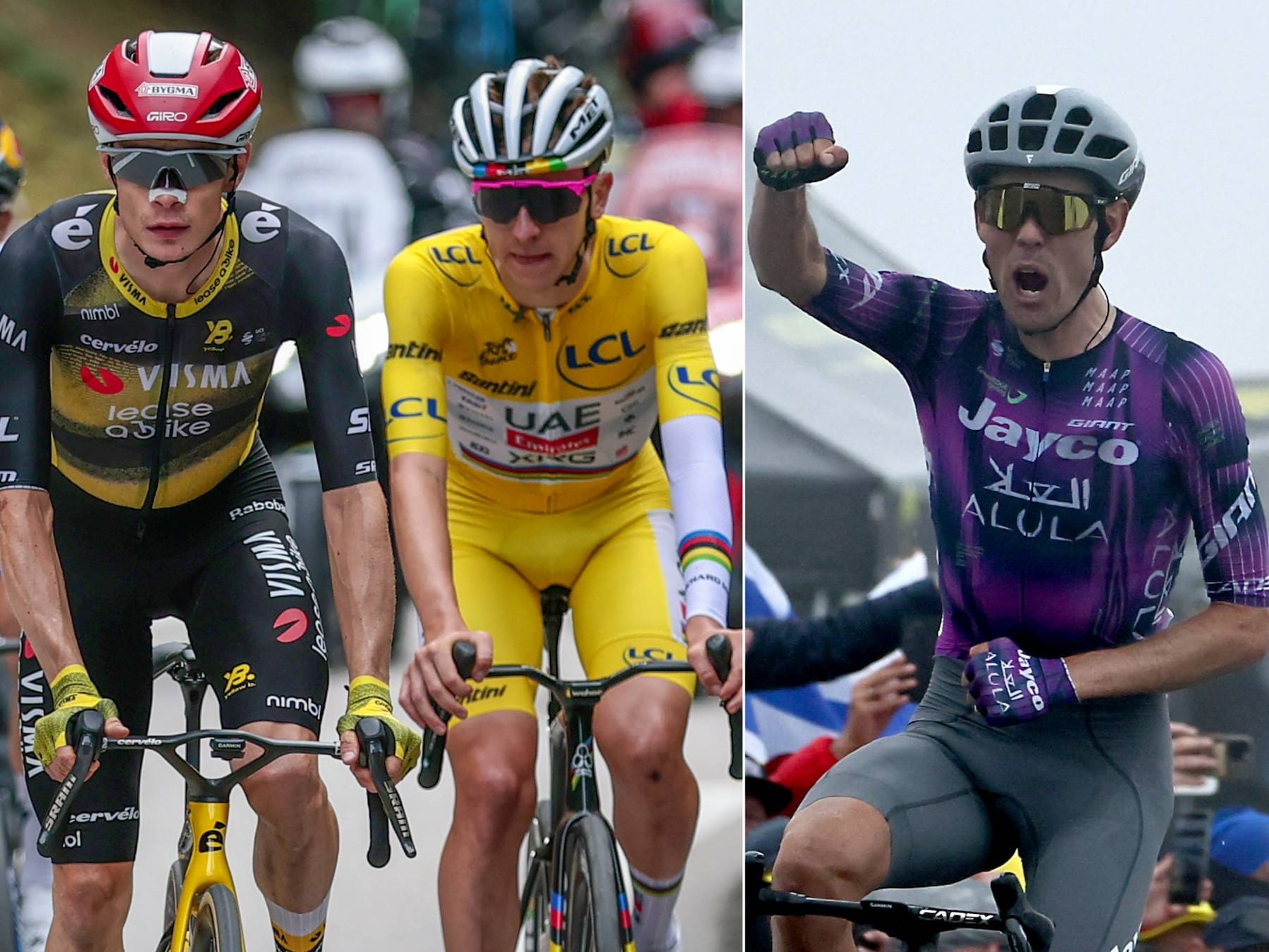 Eindklassementen Tour de France 2025 | Vierde eindzege voor Tadej Pogacar: bekijk hier alle ...