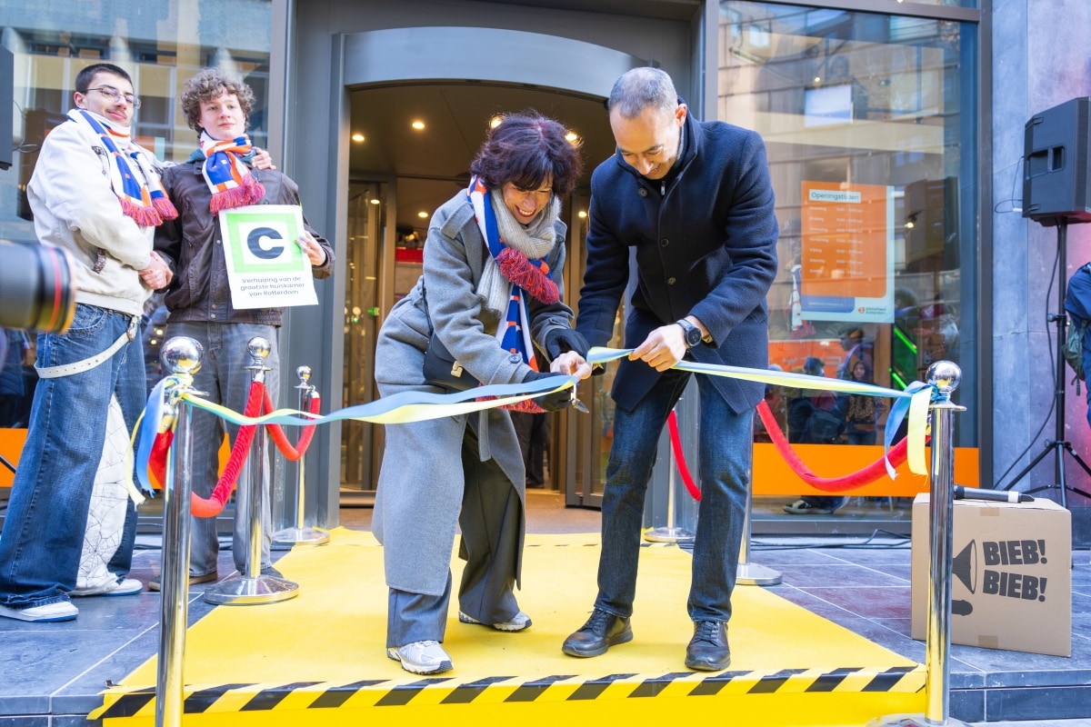 Dit weekend openden honderden Rotterdammers de tijdelijke Centrale ...