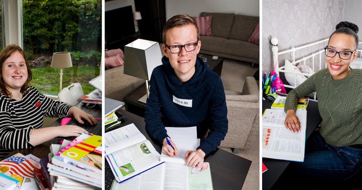 'Examenvloggers' zijn klaar met hun toetsen | Rotterdam | AD.nl