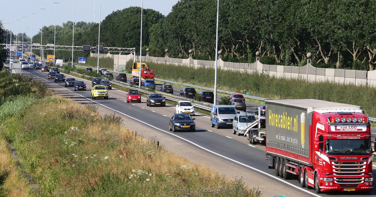 ANWB ziet files afnemen, maar A27 bij Noordeloos staat opnieuw bovenaan de ranglijst van drukste ...