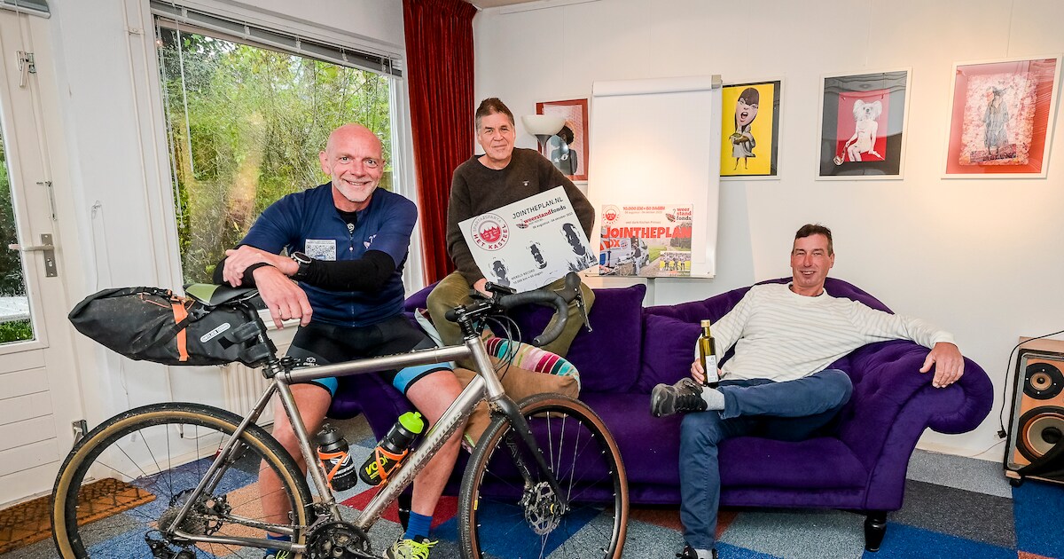 Drie Rotterdammers fietsten van Sparta naar Sparta en haalden onderweg ...