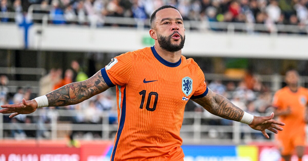 Memphis Depay kruipt dichter naar Oranje-topscorer Robin van Persie toe: ‘Weer eentje erbij ...