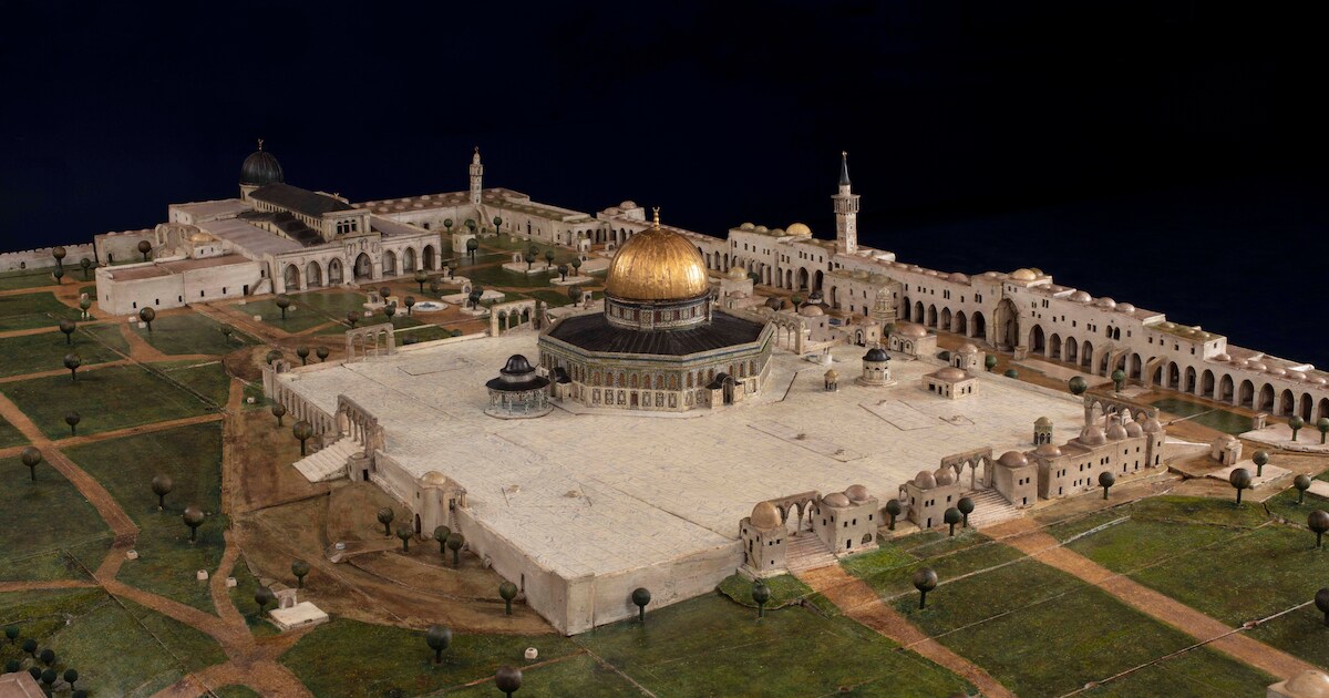 Utrechts museum heeft unieke maquette van de Tempelberg in Jeruzalem ...