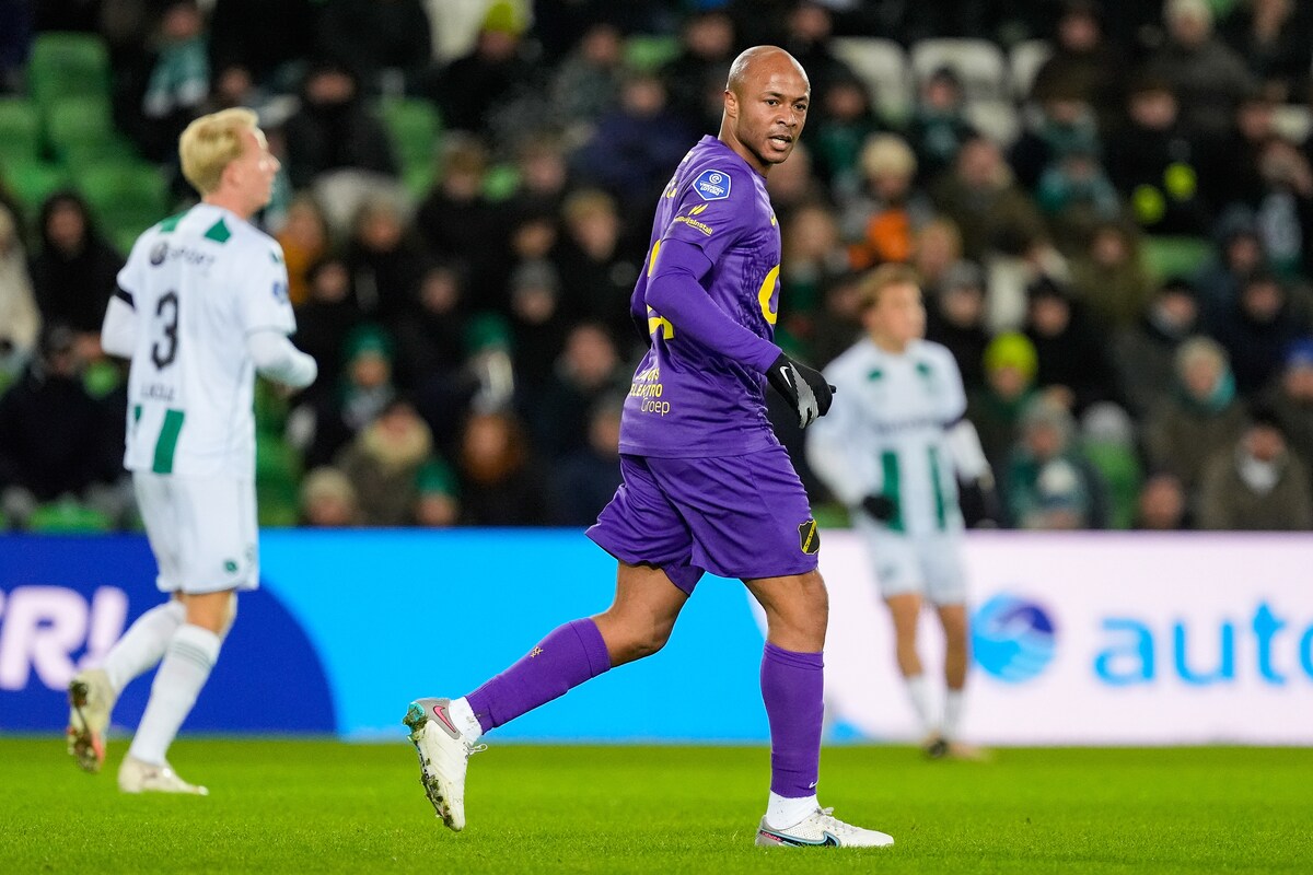 NAC klimt van laatste plaats door belangrijk punt bij Groningen, André ...