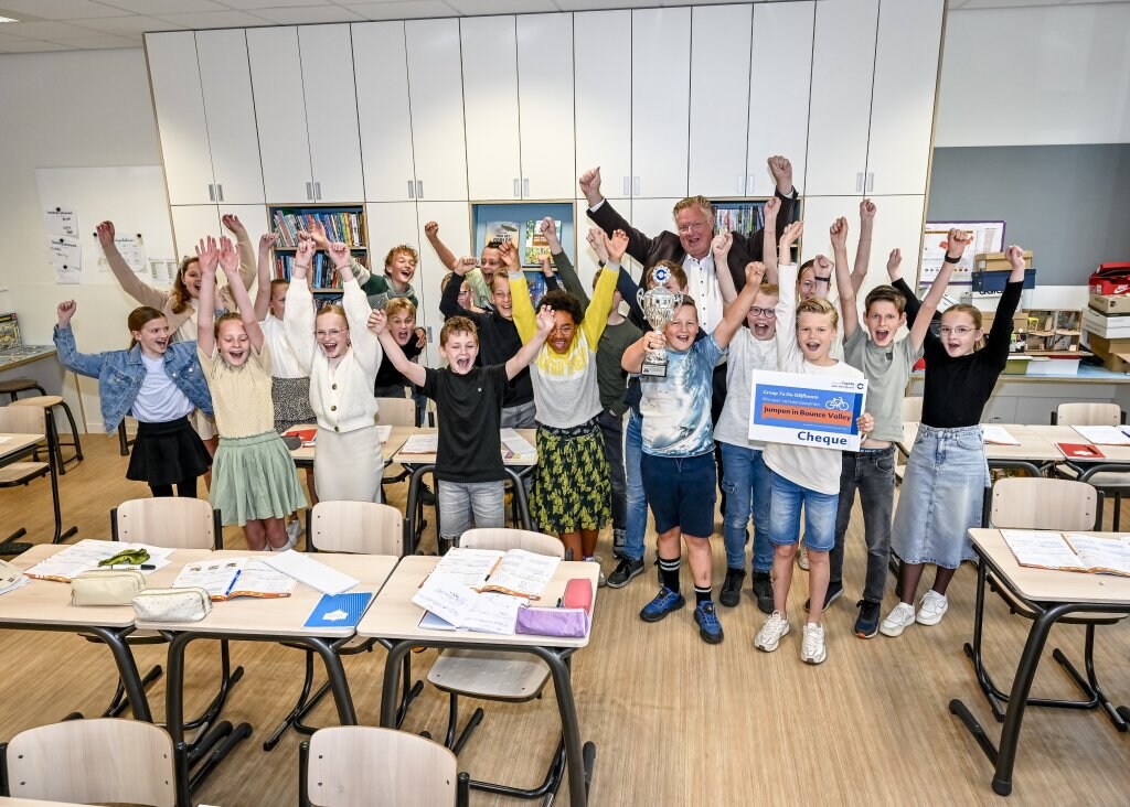 Groep 7a van De Olijfboom in Capelle wint fietsverkeersexamen | Foto ...