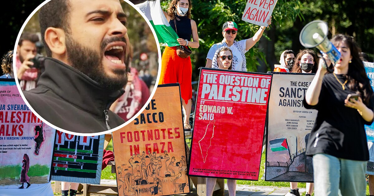 Palestijnse activist Khatib houdt mogelijk toch een speech tijdens ...