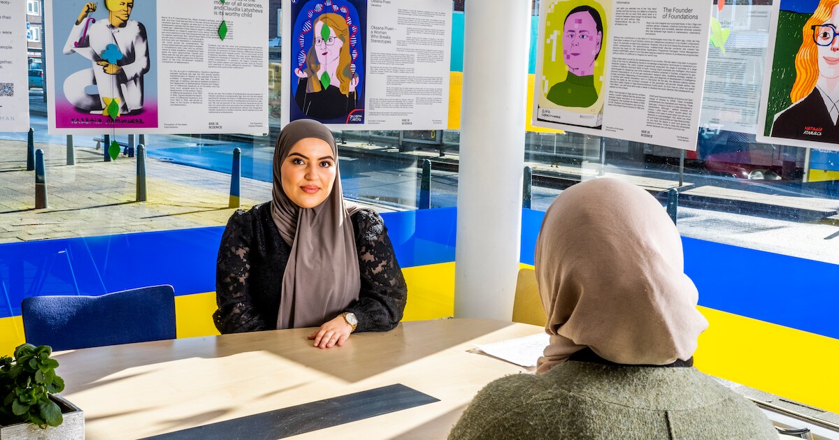 Haadjar en Dounia hielpen honderden Oekraïners: ‘Nu merken ze dat er niets is om naar terug te ...