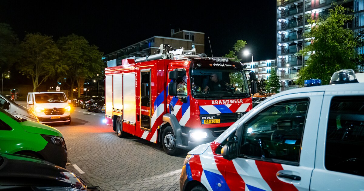 Vrouw en baby opgeschrikt door explosie op 11e verdieping van ...