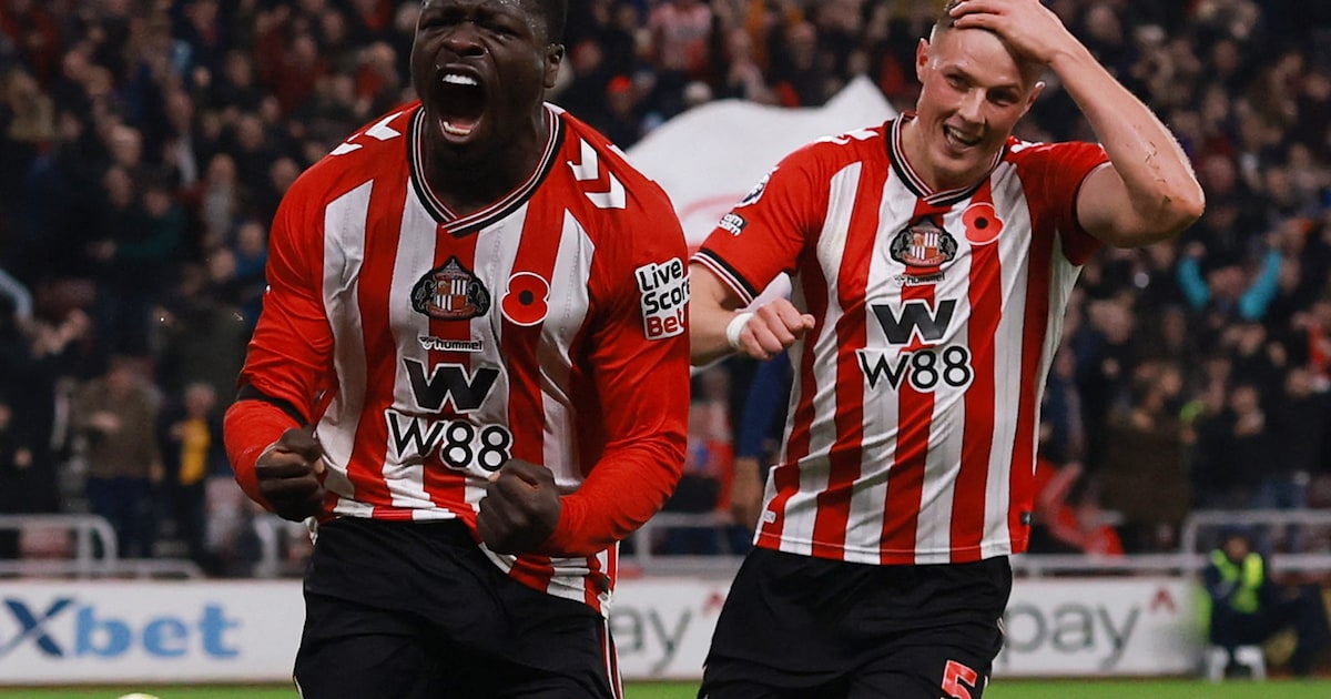 Sunderland maakt einde aan zegereeks Arsenal: Brian Brobbey de held na ...