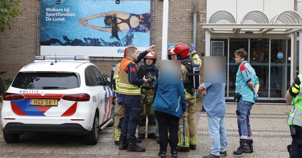 Chloorgas vrijgekomen bij mengen schoonmaakmiddelen in Lunet zwembad in ...