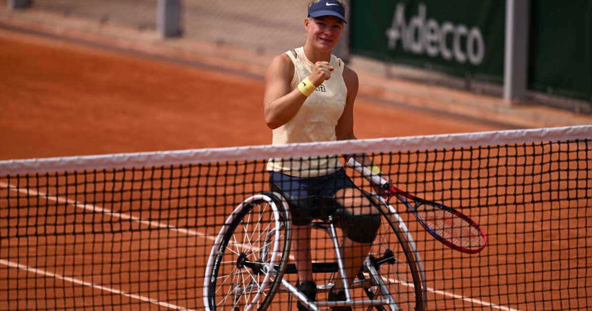 Rolstoeltennisster Diede de Groot is herboren en verlost van ...