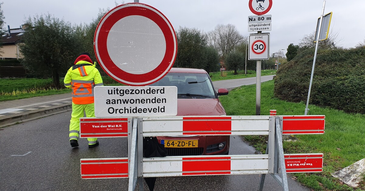 Afsluiting busbaan en fietspad IJssellaan voor groot onderhoud ...