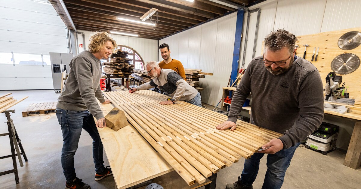 Wat goed is dank je niet af: in deze werkplaats krijgt historisch hout ...