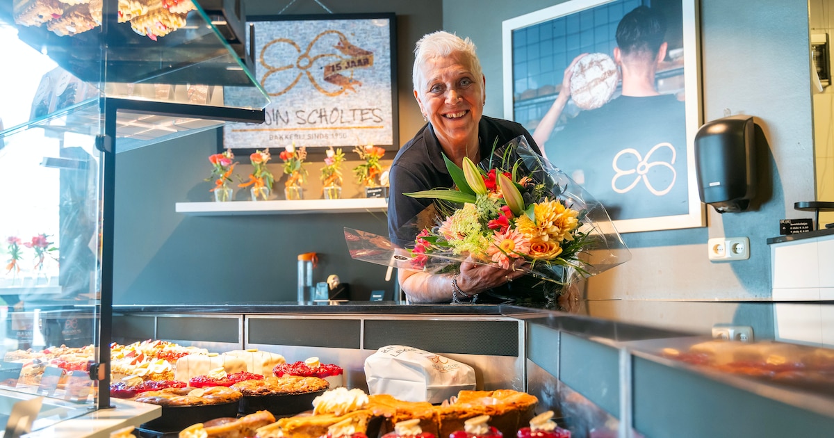 Vertrouwd gezicht Emmy na 52 jaar met pensioen bij Bakkerij Scholtes ...