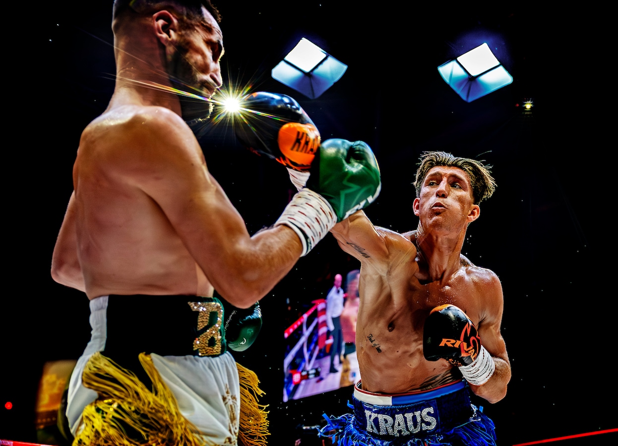 Gradus Kraus geeft Brit geen schijn van kans bij Boxing Gladiators in ...