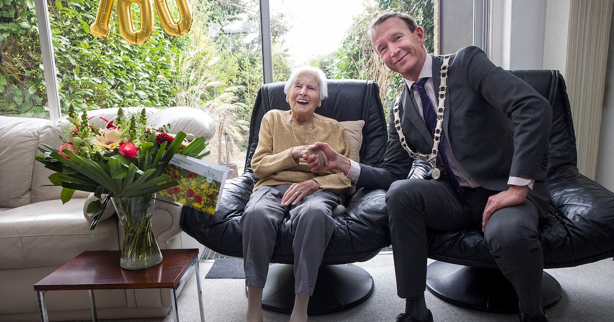 Fien uit ‘s-Gravendeel tikte de 100 jaar aan, maar is nog lang niet ...