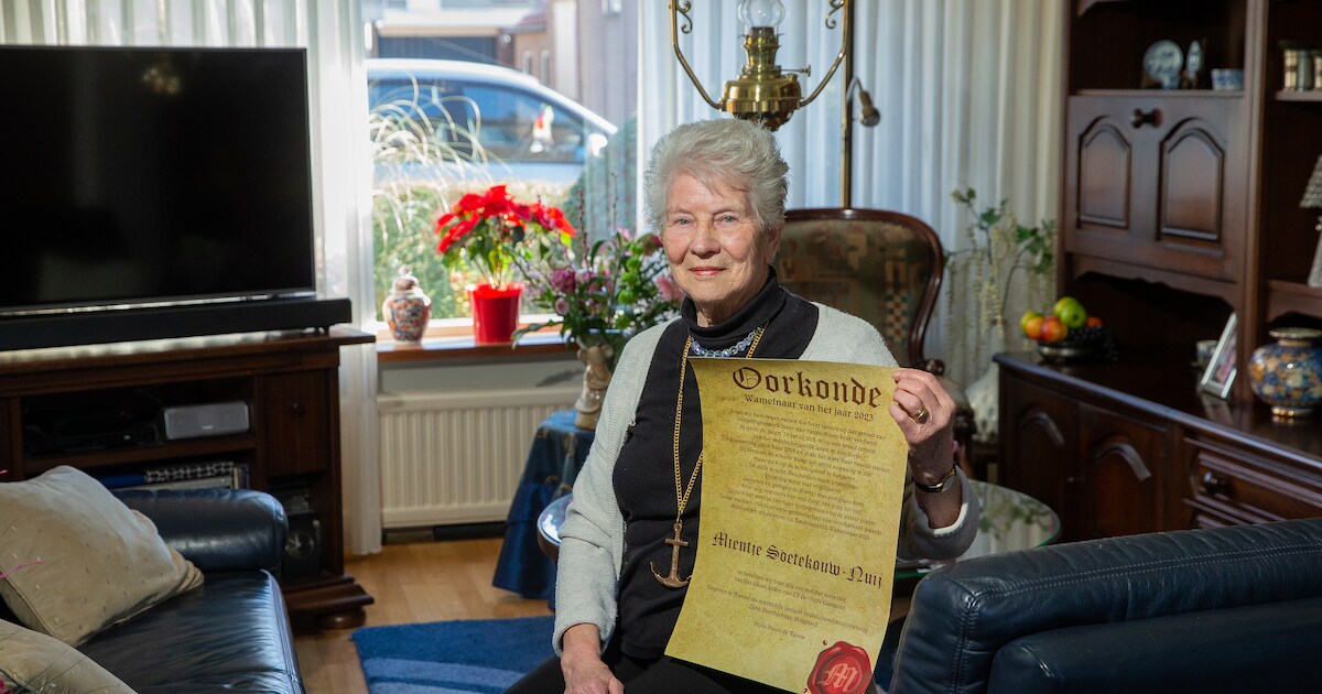 Mientje krijgt geen lintje maar een ketting: Verdienstelijk Wamelnaar ...