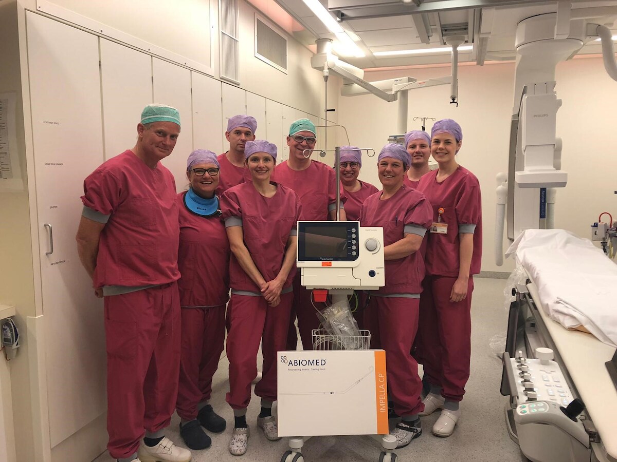 Nieuwe hartpomp van Maasstad Ziekenhuis kan levens redden | Foto | AD.nl