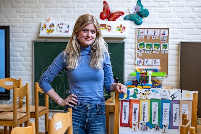 Juf Ilva (27) werd bekend na simpele uitlegvideo’s voor kleuters ...