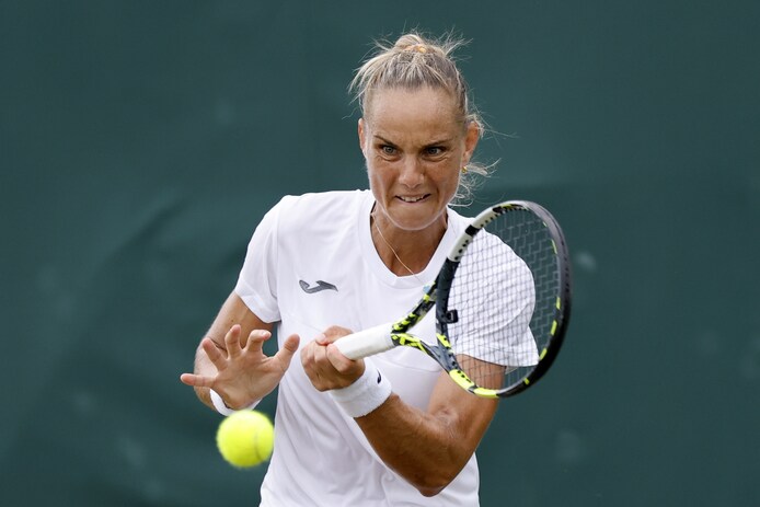 Arantxa Rus kansloos onderuit tegen Amerikaanse Dolehide, Suzan Lamens ...