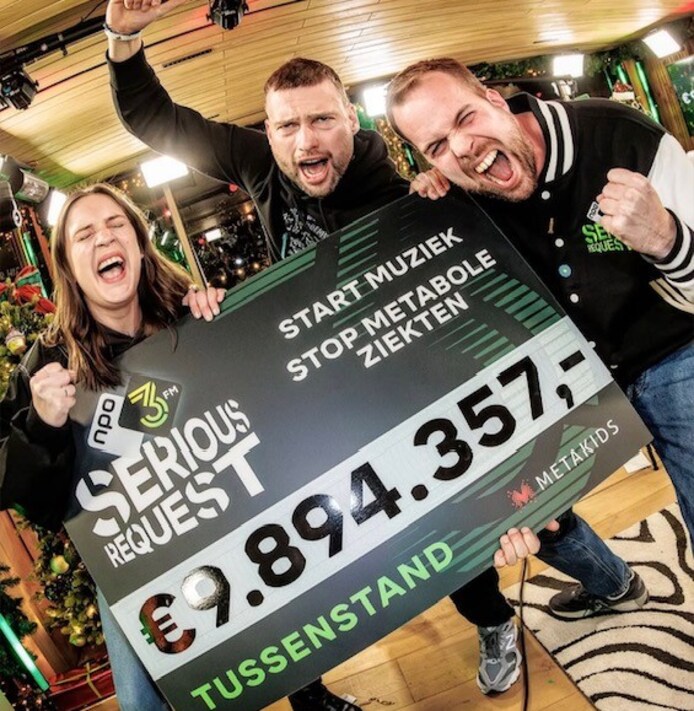 Laatste tussenstand 3FM Serious Request in Zwolle: bijna door magische ...